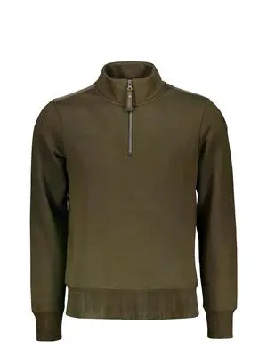 PARAJUMPERS Long-sleeve Zip-collar Sweatshirt - Green