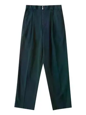 Helmut Lang Cotton Trousers - Green