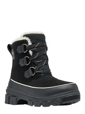 Sorel Tivoli Waterproof Boots - Black/fawn