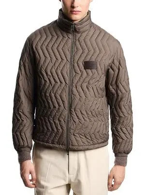 Emporio Armani Quilted Down Jacket - Solid Medium