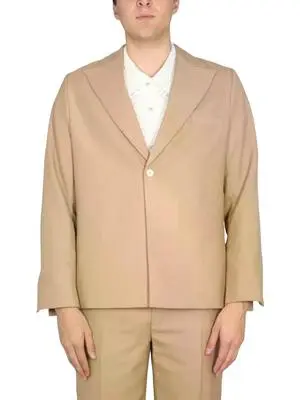 Séfr Single-breasted Jacket - Neutrals