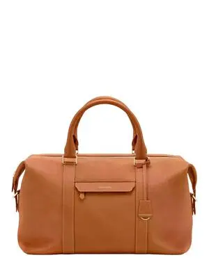 MAISON DE SABRE Leather Duffle Bag - Brown