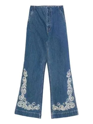 ALEMAIS Embroidered Jeans