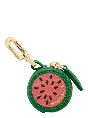 MAISON DE SABRE Watermelon Zip Charm - Green