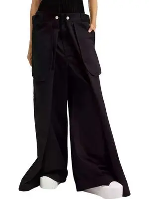 Jean Paul Gaultier X Shayne Oliver Wide-leg Trousers - Black