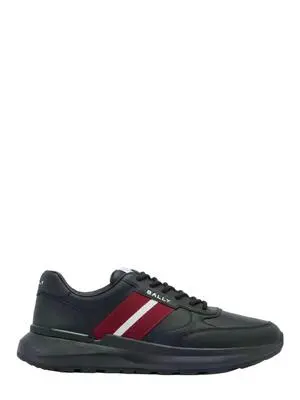 Bally Sylen Ribbon-detail Leather Sneakers - Black