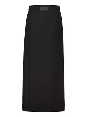 Vetements A-line Wool Skirt - Black