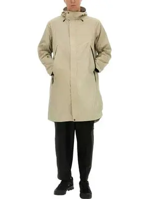 JG1 Zip-fastening Coat - Neutrals