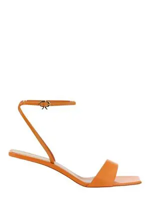 GIANVITO ROSSI 85mm Cosmic Block-heel Sandals - Orange