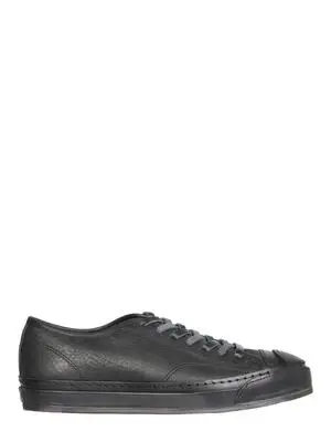 HENDER SCHEME Leather Lace-up Sneakers - Black