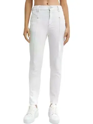 Isabel Marant Logo-patch Jeans - White
