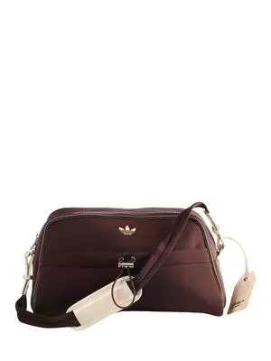 Adidas Logo-embroidered Shoulder Bag - Brown