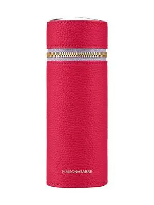 MAISON DE SABRE Zip Leather Brush Case - Red