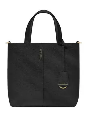MAISON DE SABRE Small Leather Tote - Black