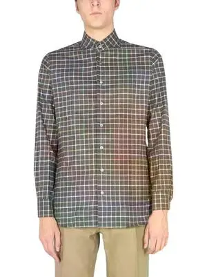LARDINI Checked-pattern Shirt