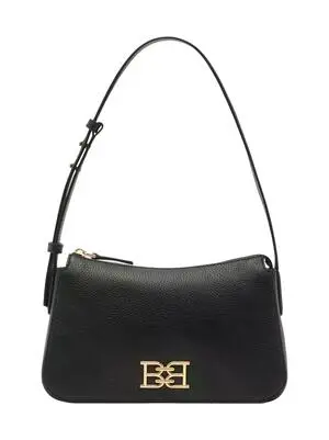 Bally Grained B-chain Shoulder Bag - Black