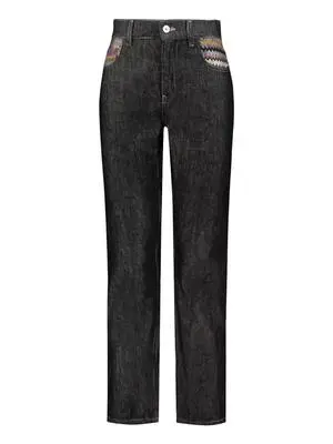 Missoni Buttoned Jeans - Black