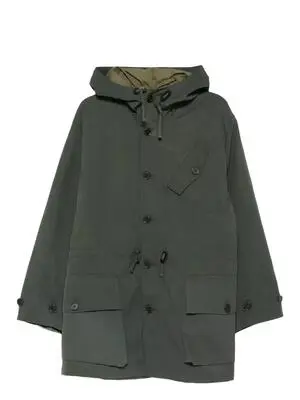 Universal Works Hooded Coat - Green