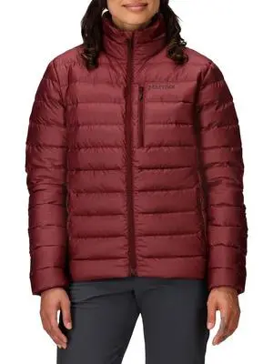 MARMOT Highlander Quilted 700 Fill Power Down Puffer Jacket - Acai Berry