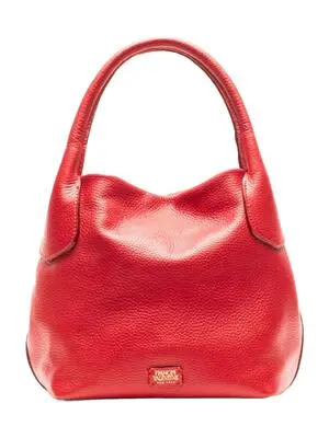 FRANCES VALENTINE Mini Sweet Pea Tumbled Leather Handbag