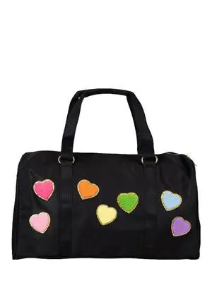 MALIBU SUGAR Duffle Bag With Patches - Black