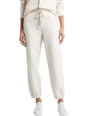 Frank & Eileen Sophie Cotton Joggers - Vintage White