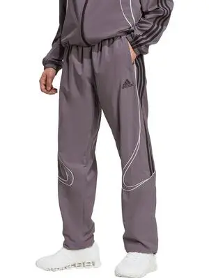 Adidas Teamgeist Adicolor Track Pants - Grey Strata/black