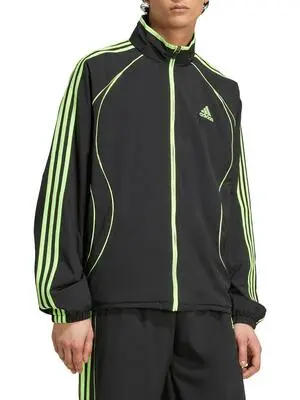 Adidas Teamgeist Adicolor Track Jacket - Black/signal Green