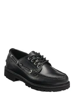 G.H.BASS Ranger Camp Moc Toe Loafer Black