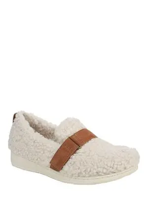 Vionic Faux Shearling Clogs - Cream