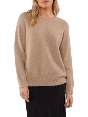 Matty M. Lexington Raglan Sleeve Sweater - Camel