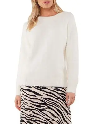 Matty M. Lexington Raglan Sleeve Sweater - Ivory