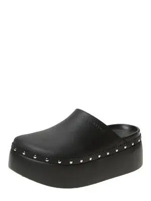 CROCS Dylan Studded Platform Clog - Black