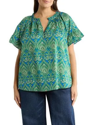 SUGARLIPS Nyra Printed Top