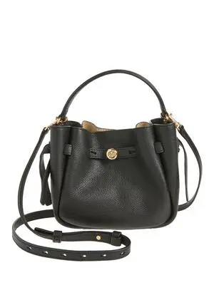 Tory Burch Mini Romy Bucket Bag - Black