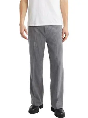 KROST Pinstripe Herringbone Dress Pants - Nimbus Cloud