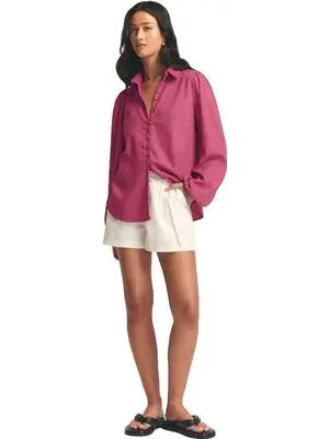 ST MRLO Pico Blouse Raspberry Red