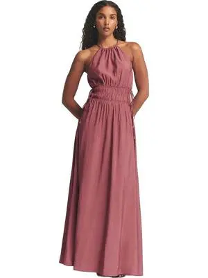 ST MRLO Elias Maxi Dress - China Rose