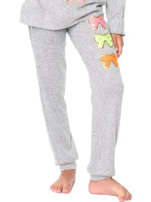 MALIBU SUGAR Hacci Relaxed Fit Sweatpants - Heather Gray