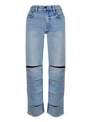 CONTESSA MILLS Arcana Slim-fit Mid-rise Jeans - Indigo