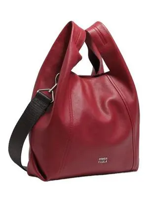 Bimba Y Lola Leather Handbag - Red