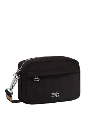 Bimba Y Lola Nylon Crossbody Bag - Charcoal