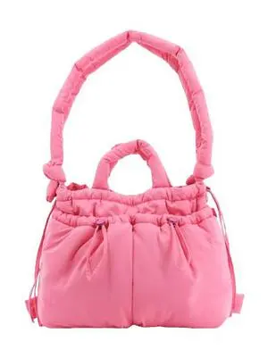 J WORLD Puffy Convertible Tote With Adjustable Handles - Pink