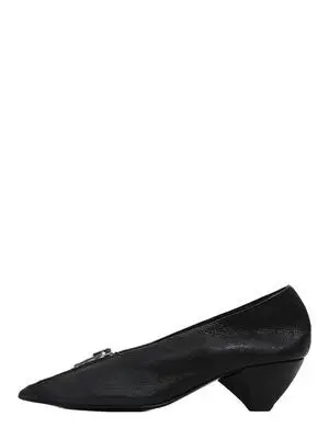 Bimba Y Lola Leather Pumps - Black