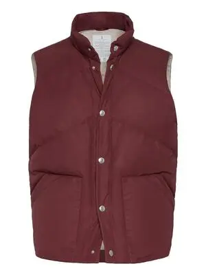 Brunello Cucinelli Down Vest - Amaranth