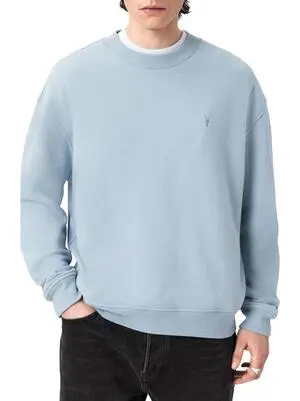 ALLSAINTS Asher Crewneck Sweatshirt - Misty Blue