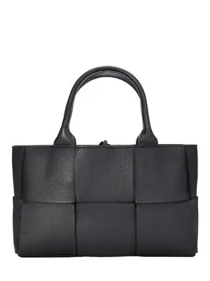 BOTTEGA VENETA Calfskin Maxi Intrecciato Arco Mini Tote