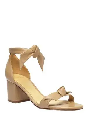 ALEXANDRE BIRMAN Clarita Block Heel Sandal - Beige