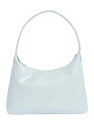 STAND OIL Plump Faux Leather Shoulder Bag - Powder Blue