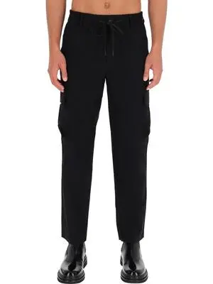 Versace Technical Cargo Pants - Black